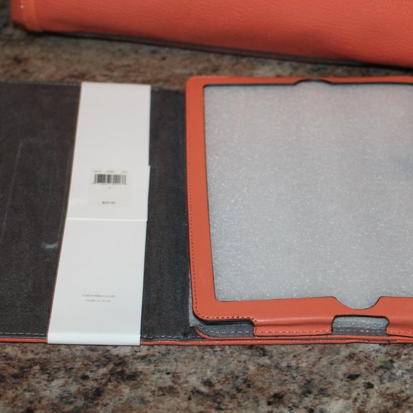 Calvin Klein | Accessories | Calvin Klein Valarie Burnt Orange Leather ...